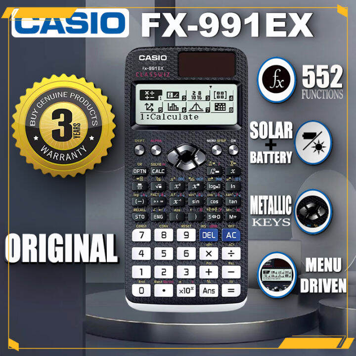 【24Hours Ship 】Scientific Calculator Casio Original On Sale Fx 991es Plus Fx-991ex Fx-991es Plus ...