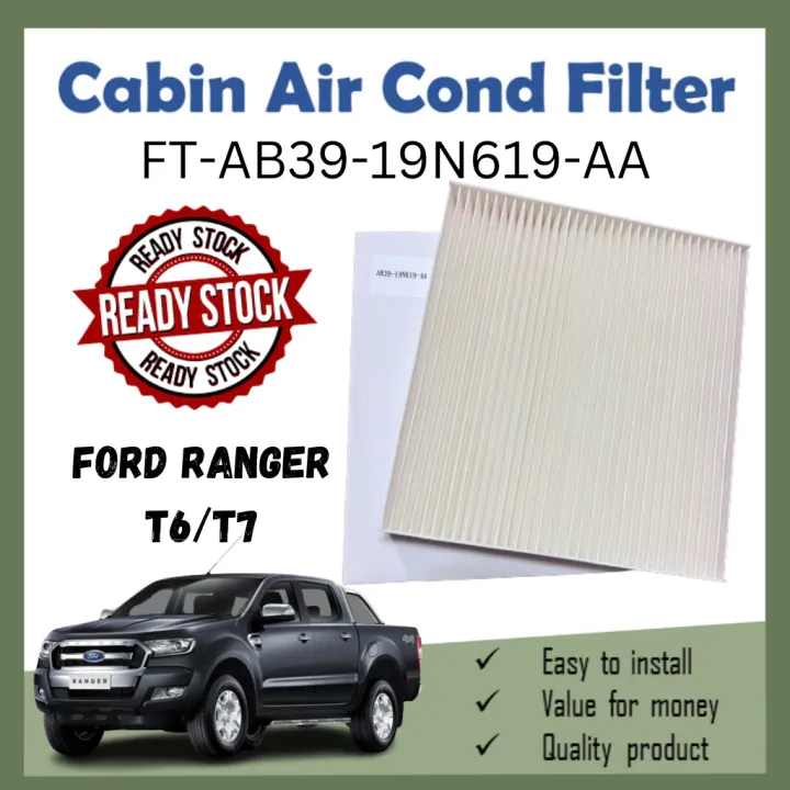 Cabin Air Filter For Ford Ranger T6/T7 (AB39-19N619-AA) | Lazada