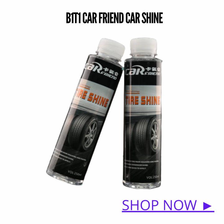 B1T1 Advanced Cars Friend Tire Shine Mega Tire Cleaning Restoration and ...