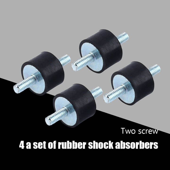 Rubber Mounts 4Pcs M4 15x10 Rubber Mounts Anti Vibration Rubber ...