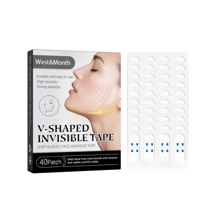 West&Month Face Sticker Invisible Lifting Patch Tighten Double Chin ...