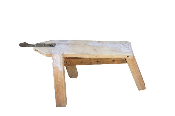 Kaychen Pang Kayod ng Niyog with Wood Stand Set | Lazada PH