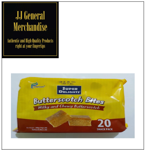 Super Delight Butterscotch Bites 20 Snack Pack | Lazada PH
