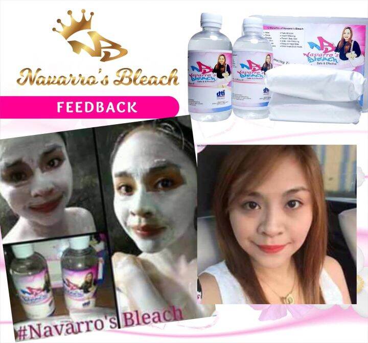 100% Original Navarro Bleaching Set Cream ( LEGIT DISTRIBUTOR ) | Lazada PH