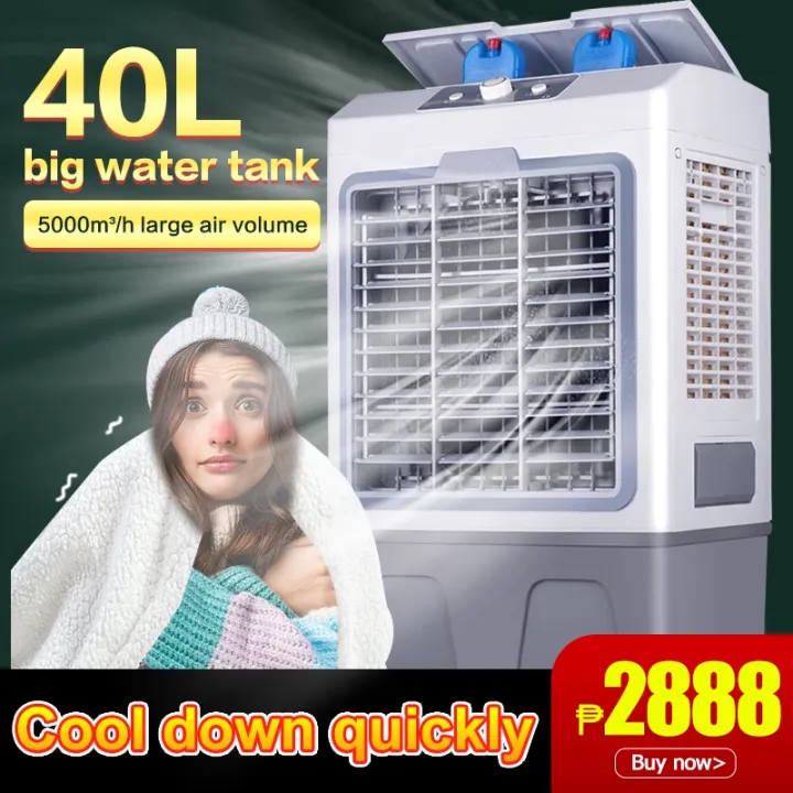air cooler air cooler 40L water tank mobile air conditioner tower Conditioning Electricity fan ...