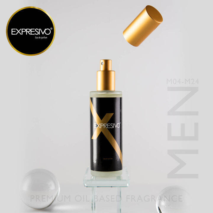 EXPRESIVO M013-M24 85ml Premium Oil Based Perfume for Men | Lazada PH