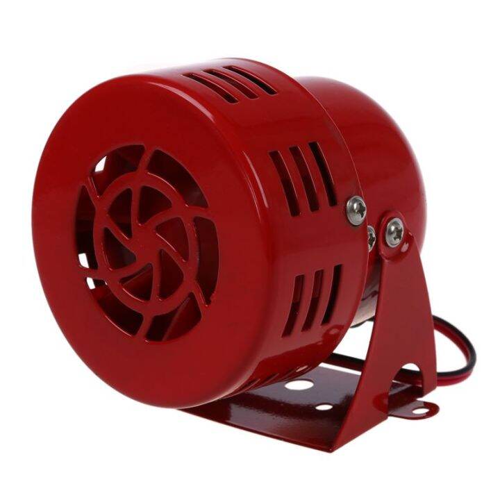12V AUTOMOTIVE AIR RAID SIREN HORN CAR TRUCK VTG MOTOR DRIVEN FIRE ...
