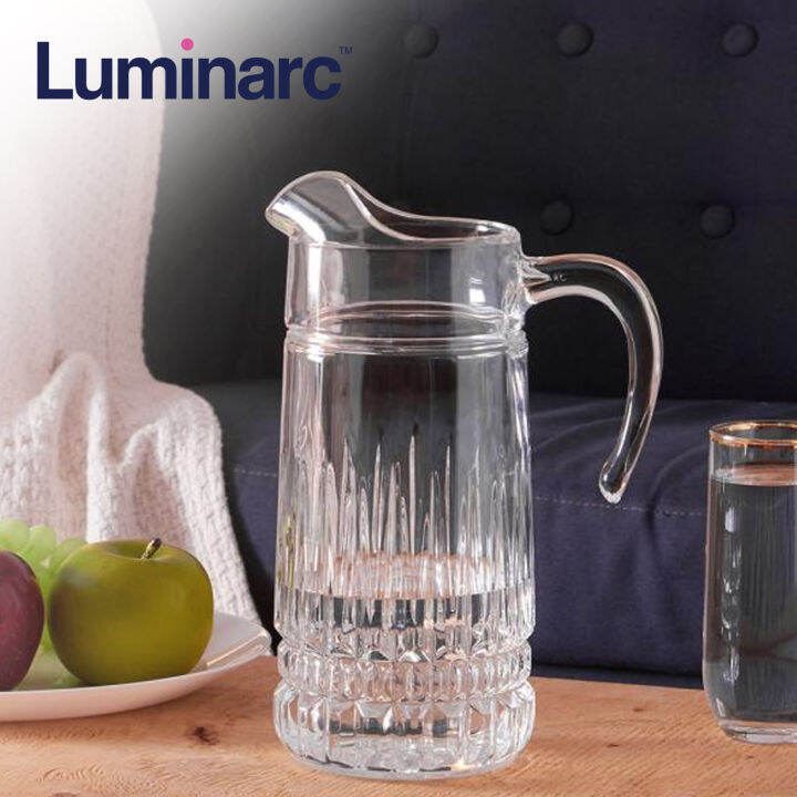 Luminarc 1.6L Imperator Jug Clear Glass Pitcher AARC268 | Lazada PH