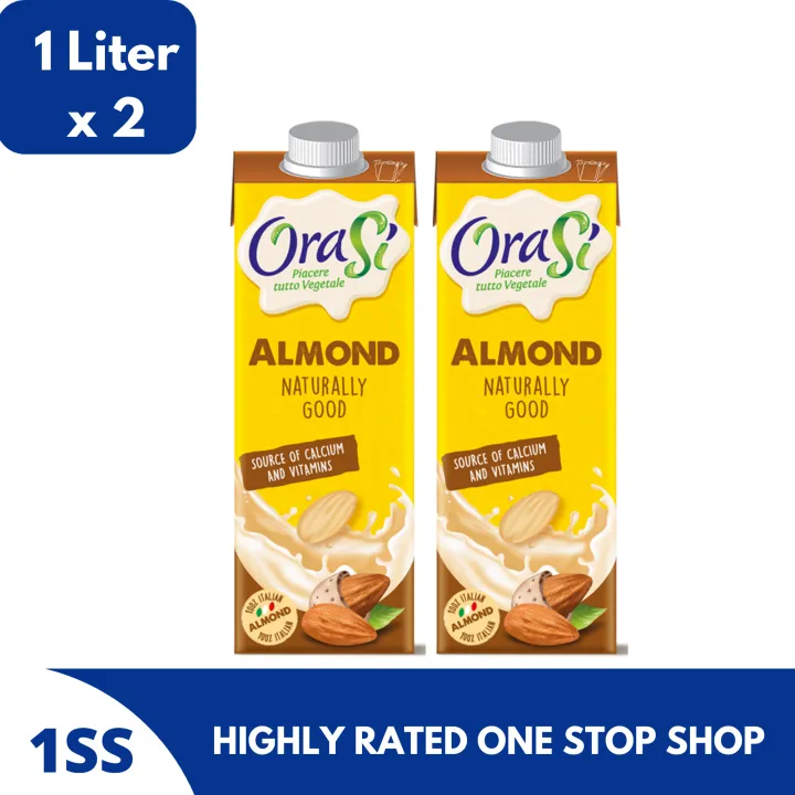 Orasi Almond Dairy-Free Drink, 1Liter set of 2 | Lazada PH