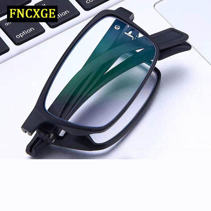 FNCXGE แว่นตากรองแสงสายตายาว +1.0 ถึง +4.0 สำหรับบุรุษและสตรี คุณภาพคุ้มราคา แว่นพับได้ | Lazada ...