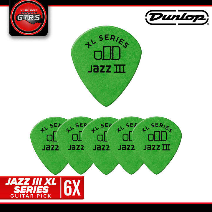 Dunlop Tortex Jazz III XL Series Pick Pack of 6 | Lazada PH