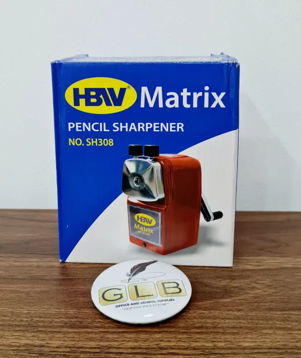 HBW MATRIX PENCIL SHARPENER (RANDOM COLORS ONLY) | Lazada PH