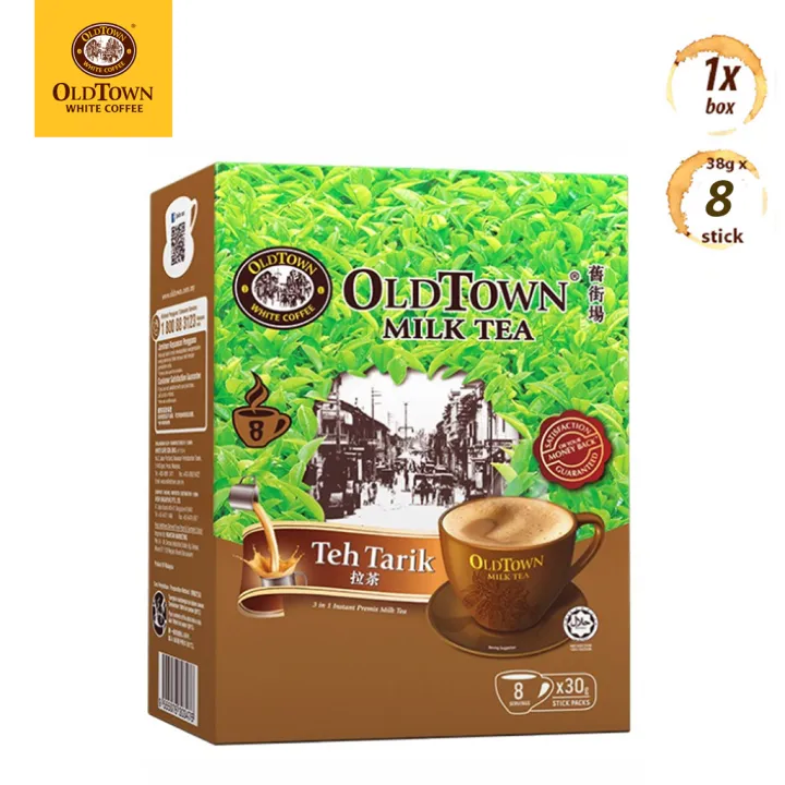 OldTown Teh Tarik 3-in-1 Milk Tea, 8 Sticks per Box, Best Before ...