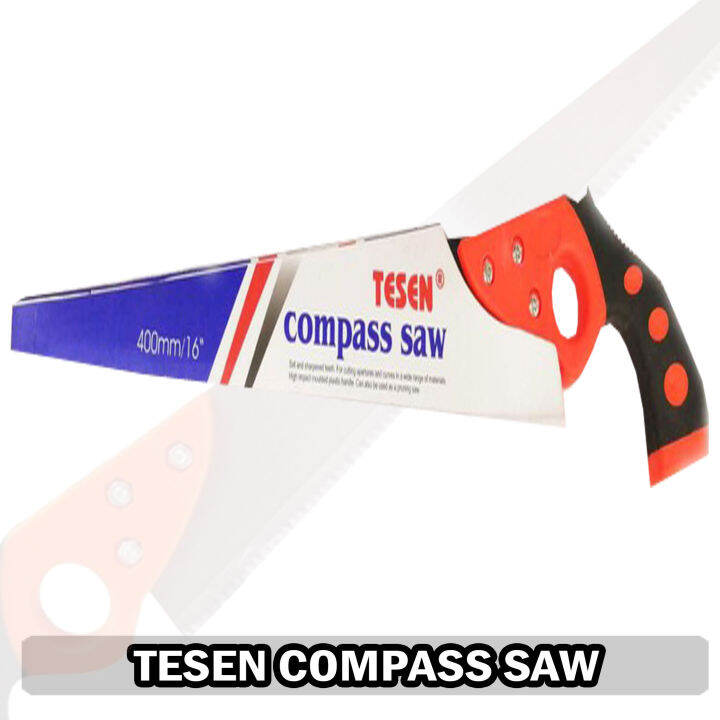 TESEN COMPASS SAW 16″ Saws PVC HANDLE SAW | Lazada PH