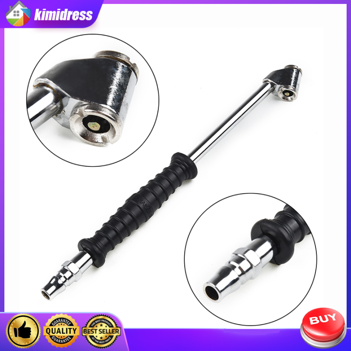 Car Tire High Pressure Air Pump Nozzle Inflatable Dual Head Chuck Valve ...
