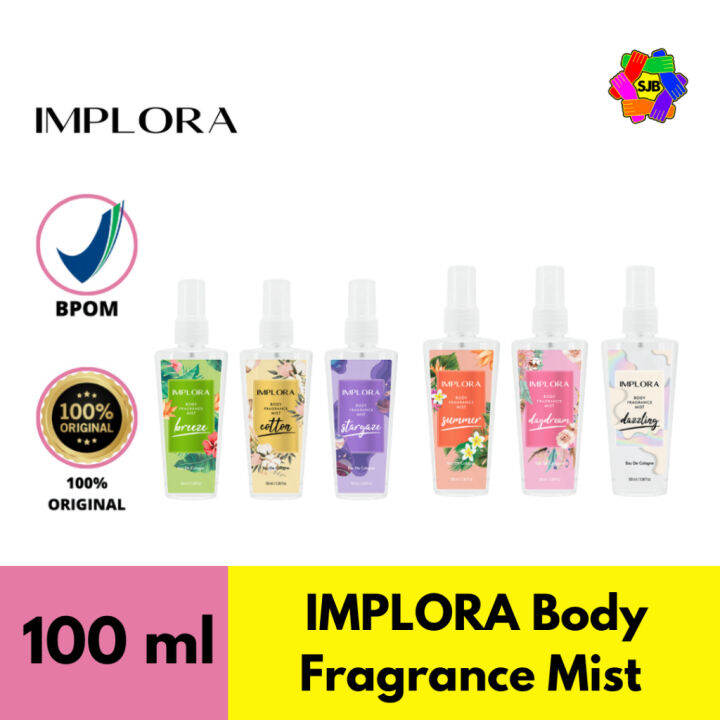 Implora Body Fragrance Mist | Lazada Indonesia