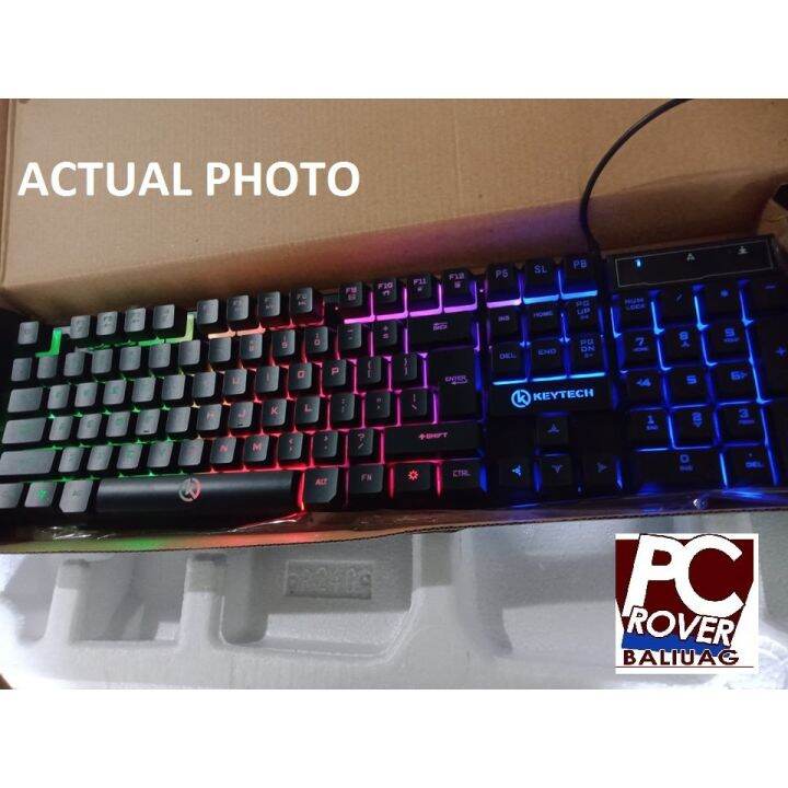 Keytech k-516 Gaming Keyboard and Mouse | Lazada PH