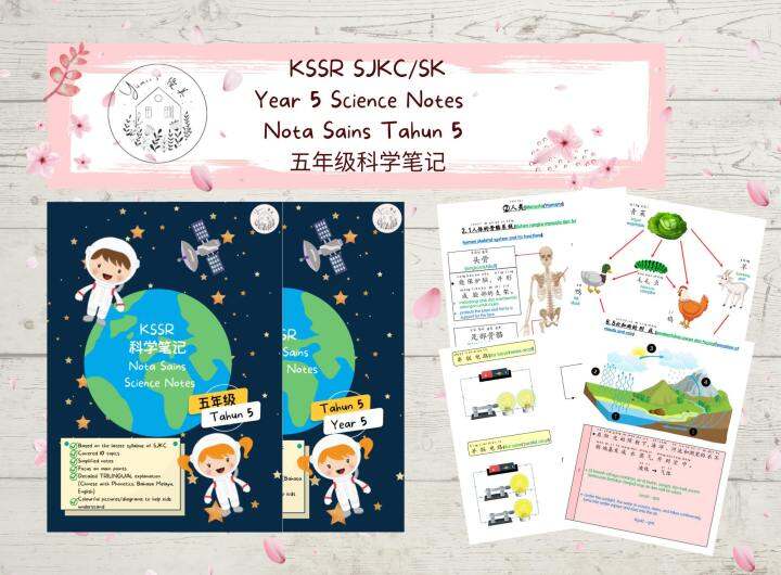 [Yumii's] KSSR SJKC/SK Year 5 Science Notes(Colour version) | Nota ...