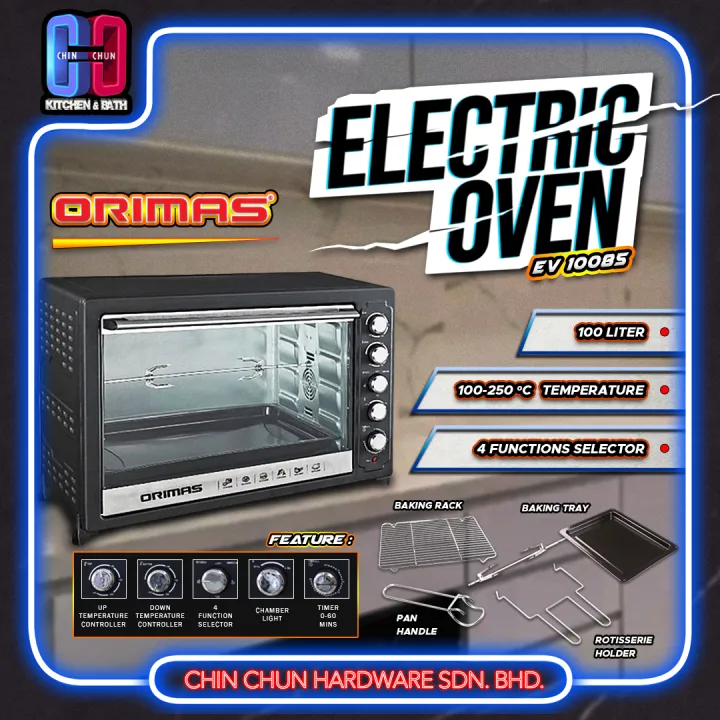 ORIMAS EV10085 INDUSTRIAL ELECTRIC OVEN | INDUSTRIAL OVEN | COOKING ...