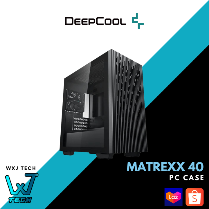 Deepcool Matrexx 40 Micro-ATX PC Case (DP-MATX-MATREXX40) | Lazada PH