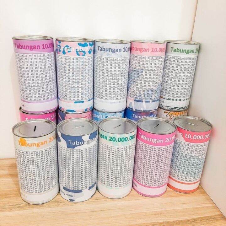 Celengan Target Bisa dibuka bagian bawah celengan target custom ...