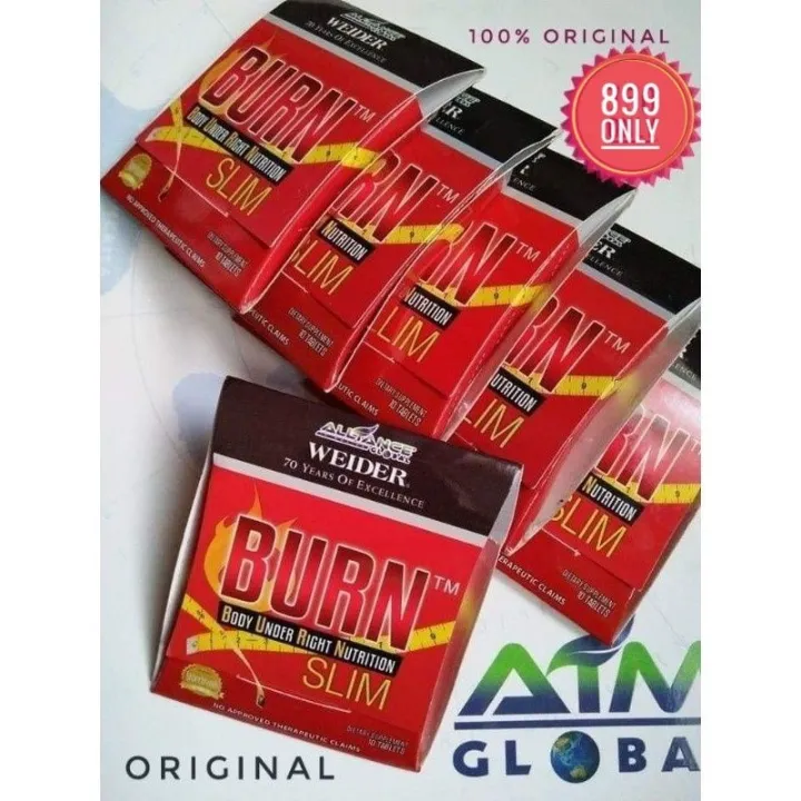 BURN Slim fat Burner weight loss tablet (60 tabs) | Lazada PH