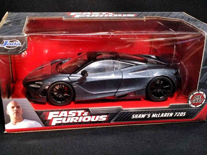 280366โมเดลรถFastandFurious Mclaren 720s Jada 1:24 shaw's โมเดลรถฟาส ชอ ...