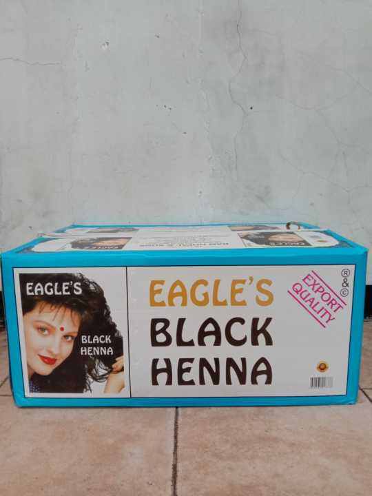 Eagles Black Henna Hair Dyes 10gr ( 1 dus isi 10 pack) | Lazada Indonesia