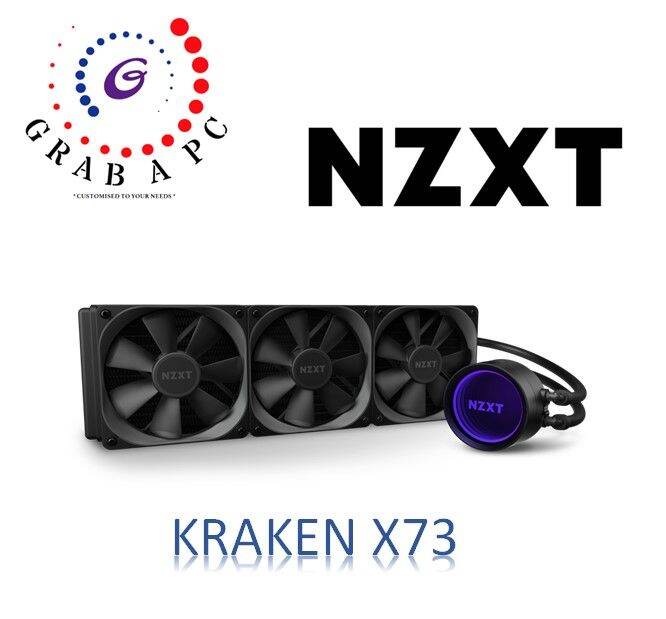NZXT KRAKEN X73 - 360MM AIO LIQUID COOLER (RL-KRX73-01)(LGA 1700 ...