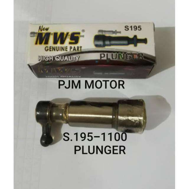 S195 PLUNGER PUMP POMPA MINYAK SOLAR MESIN DIESEL S195 S1100 12PK 16PK ...