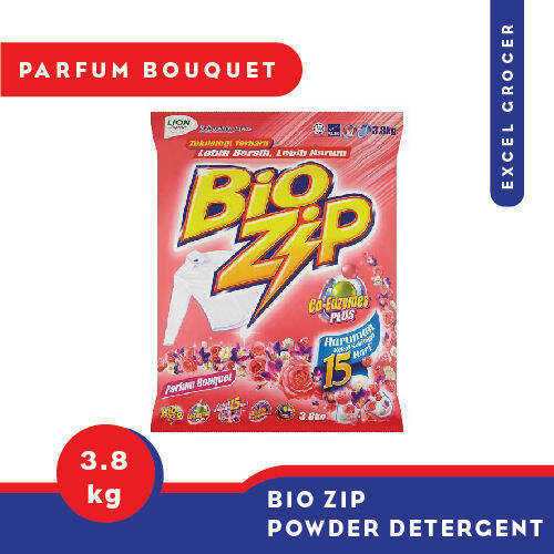 Bio Zip Parfum Bouquet Powder Detergent 3.8kg | Lazada