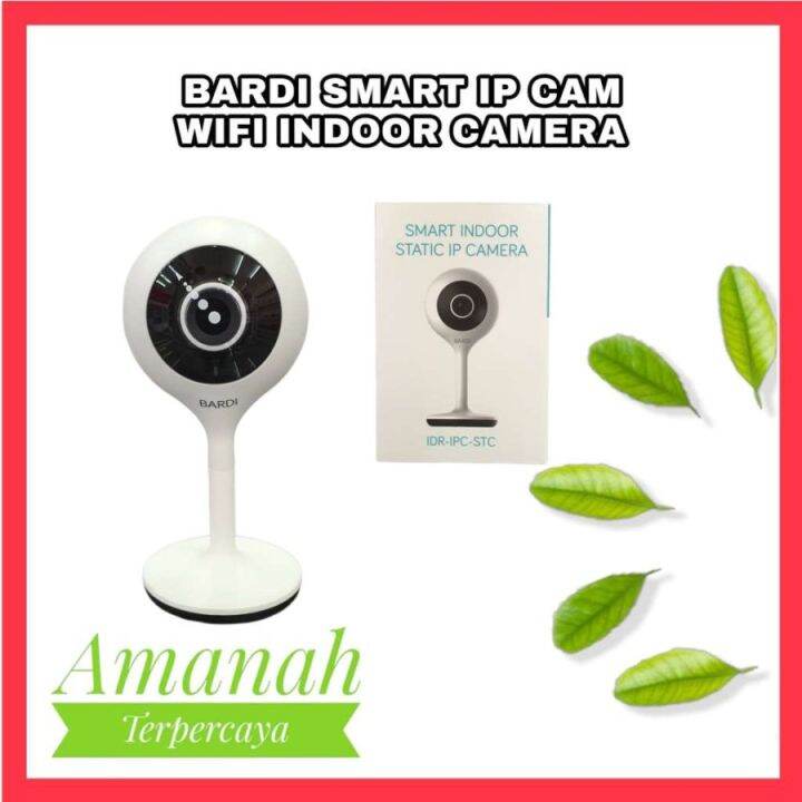 BARDI SMART IP CAMERA INDOOR STC CCTV WIFI FULL HD 1080P - IDR-IPC-STC ...