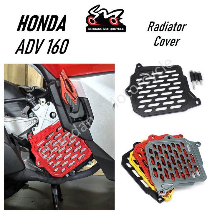 Honda ADV160 Radiator Cover Net Grill Coolant Tank Protector Penutup ...