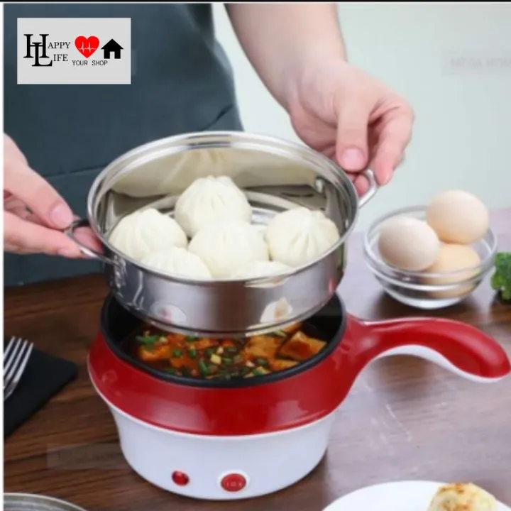 Multi Rice Cooker Double Layer Stainless Steel Steamer Mini Electric ...