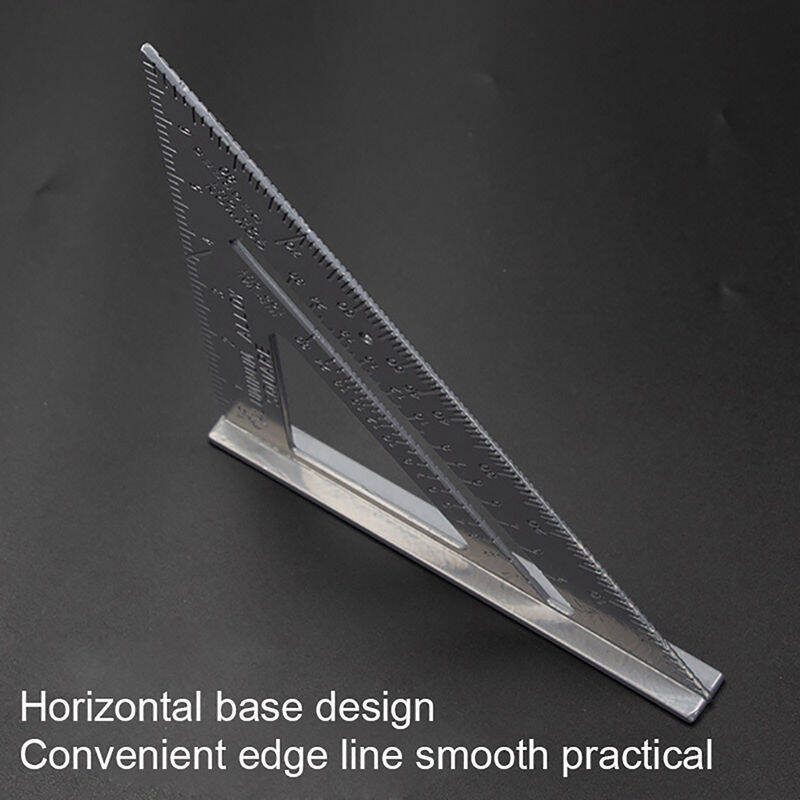 ไม้บรรทัดฉากสามเหลี่ยม90องศาสำหรับวัดมุม,เครื่องมือไม้บรรทัดสี่เหลี่ยม ...