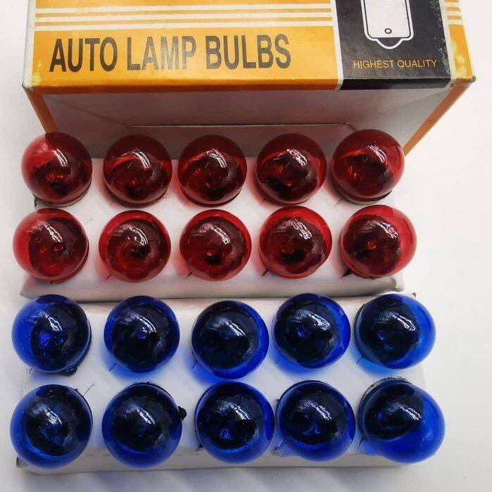 Tail Light Bulb 12V21/5w Universal (Blue/Red/Clear) | Lazada PH