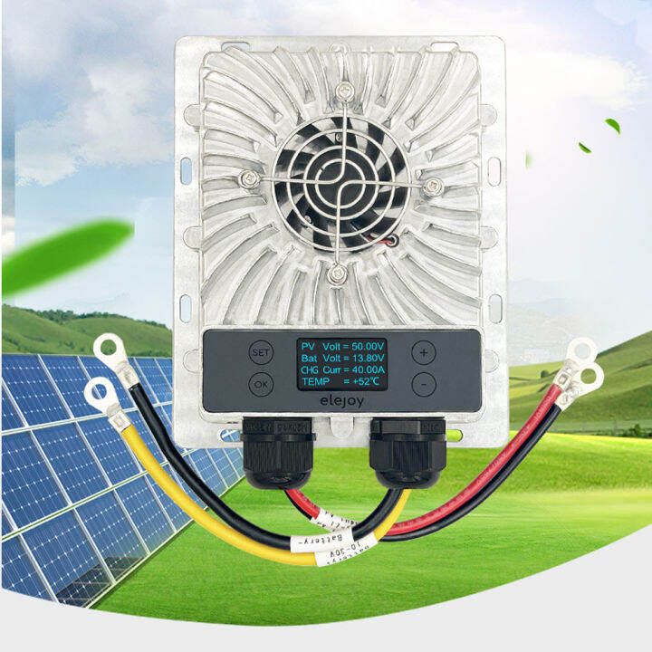 Smart Sensor 600W MPPT Solar Controller 10-30V Voltage Adjustable with ...