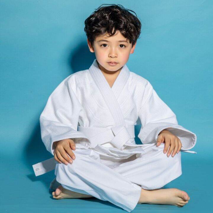 NEW 100% Cotton Men Judo Jiu Jitsu Gi Thick Uniform Set Clothes ...