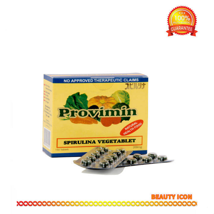 Provimin Spirulina VegeTablet 200mg Box of 150's | Lazada PH
