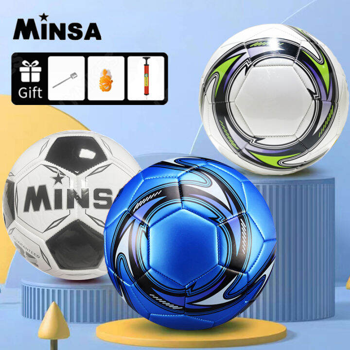 Minsa Football ball Wear-Resistant Non-Slip size 5 Soccer ball Sports ...