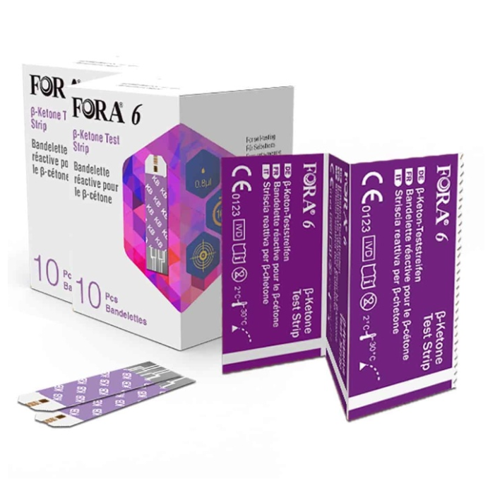 FORA 6 b-ketone Test Strips Twin Pack | Lazada