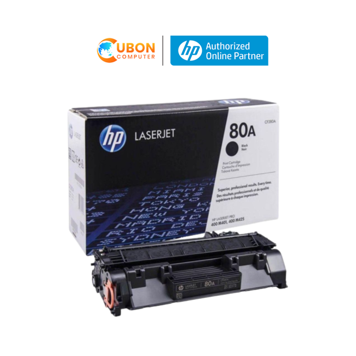 HP Toner 80A (CF280A) Original Cartridge ของเเท้ By Ubon computer ...