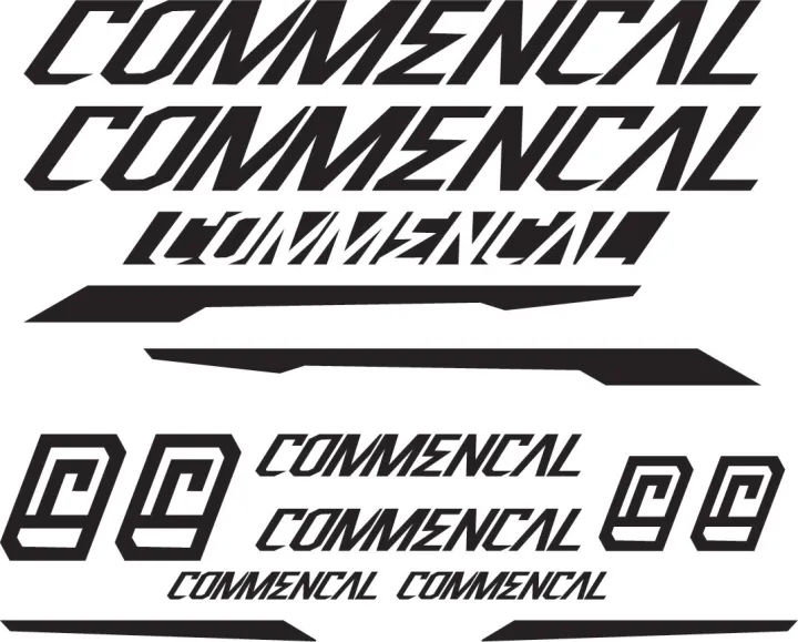 CONMENCAL BIKE FRAME DECALS | Lazada PH