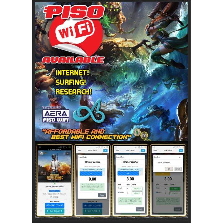 Piso Wifi Box Sticker Only | Lazada PH
