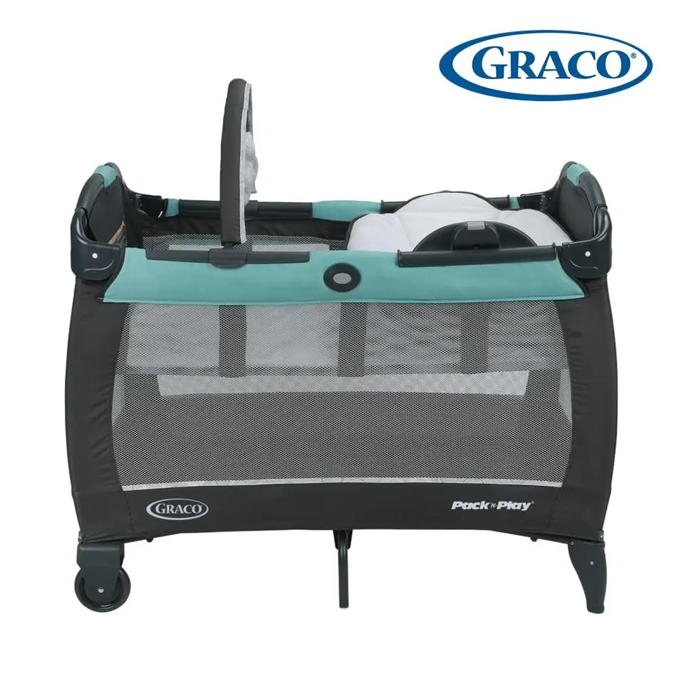 Graco Crib Black Full Border As the Picture | Thisshop