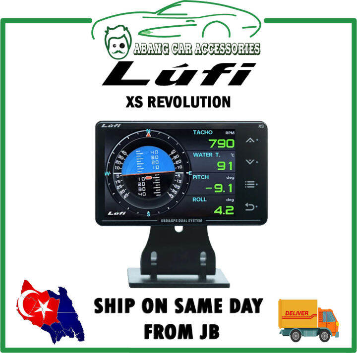 Digital Meter LUFI XS Revolution OBD2 meter Plug n play OBD ...