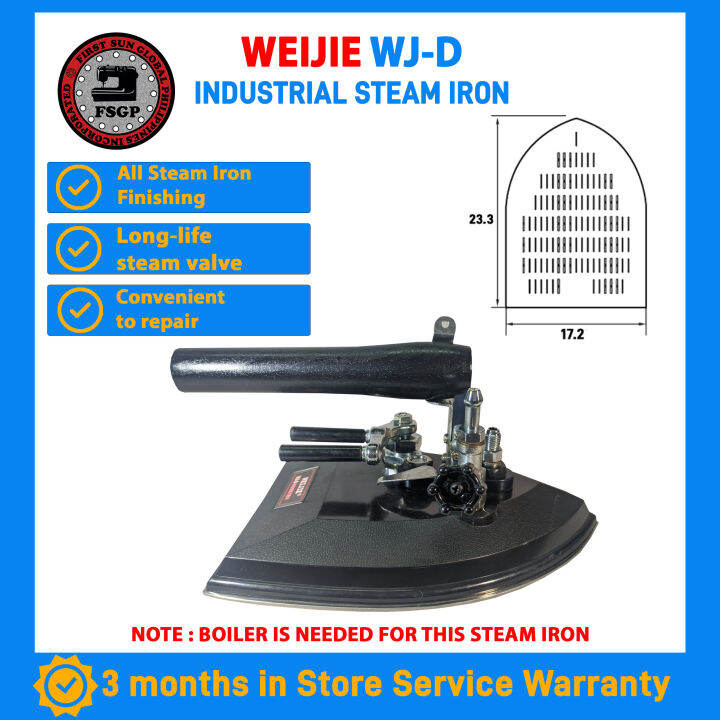 Weijie All Steam Industrial Steam Iron WJ-D | Lazada PH