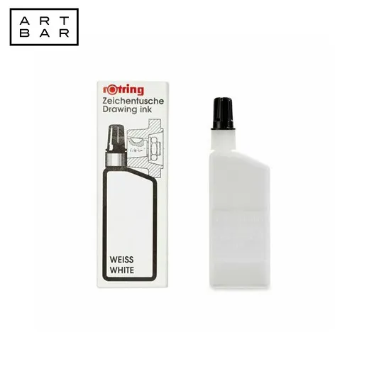 Rotring Drawing Ink 591003, White - Art Bar PH | Lazada PH