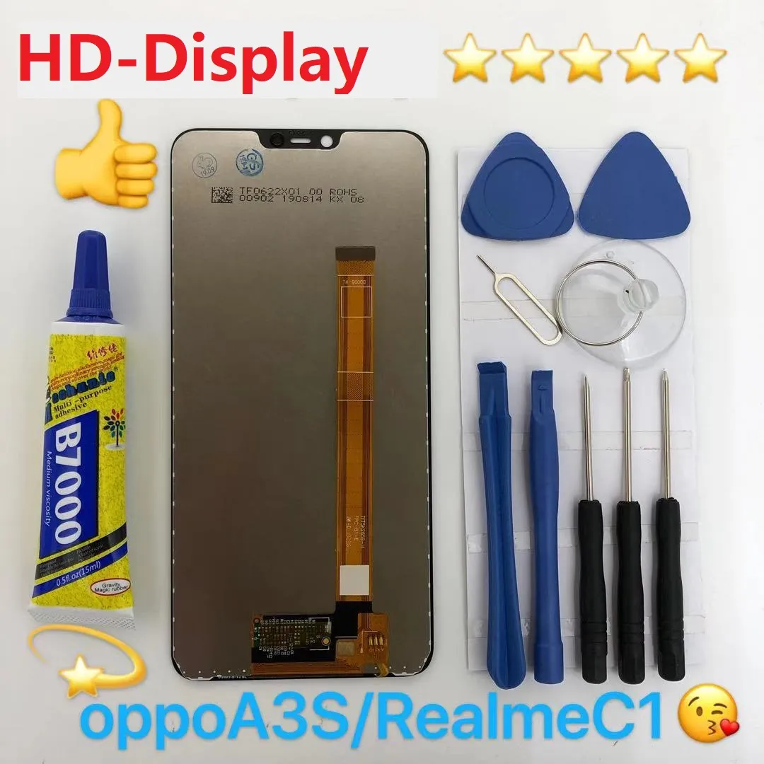 ชุดหน้าจอ Oppo A3S/Realme C1 งานมีประกัน ทางร้านได้ทำช่องให้เลือกนะค่ะ ...