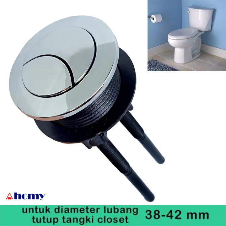 10pcs tombol pencet tekan dual flush hzw tangki closet | Lazada Indonesia